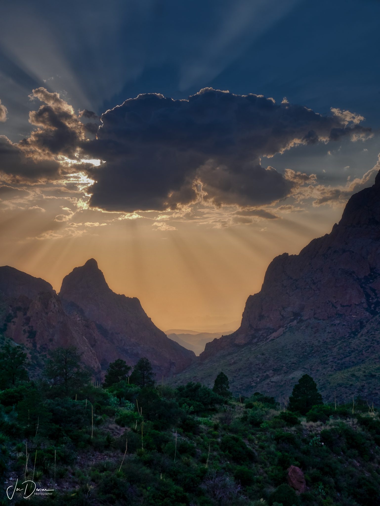Big Bend Chisos Basin Window View - joedevine.com
